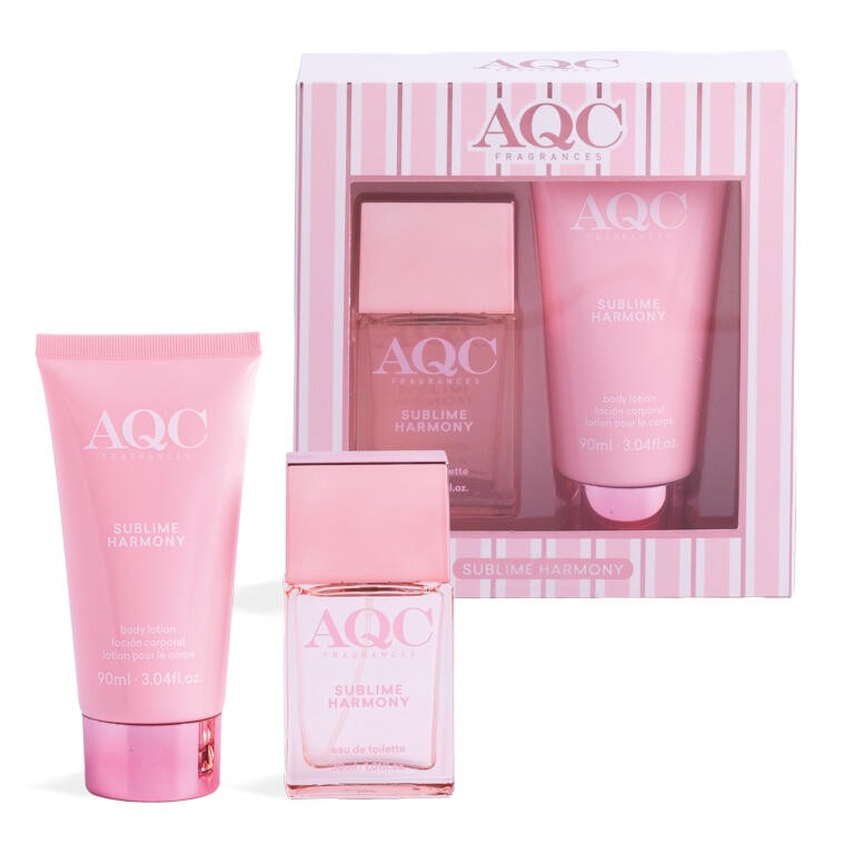 SUBLIME HARMONY 2PCS - Parfum Générique + Body Lotion - AQC FRAGANCES ...